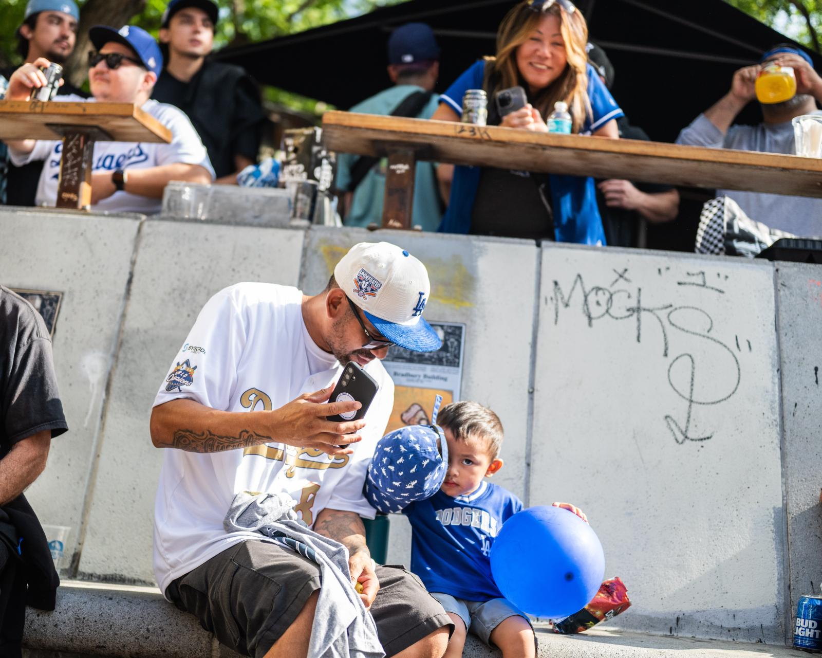 2025 Dodgers World Series Parade: Grand Central Market by Nick Agro