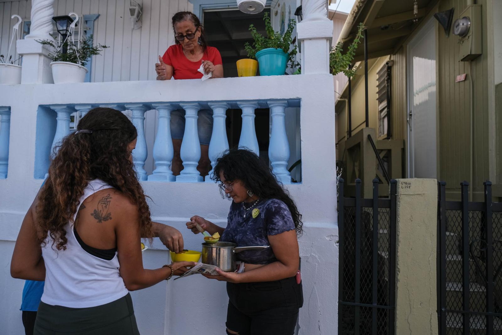 Hurricane Fiona: Neighbors Keep Each Other Fed - Gabriella N. Báez
