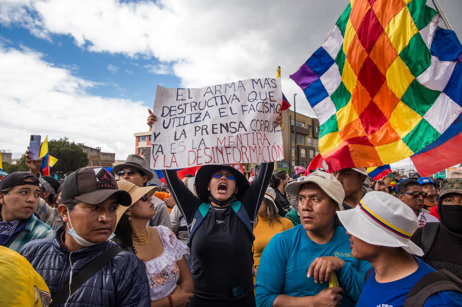 Ecuador Unrest by David Diaz