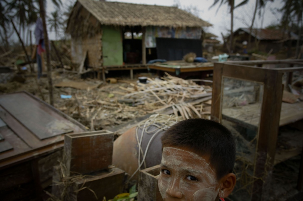 Myanmar; Cyclone Nargis Aftermath by Andrew Biraj