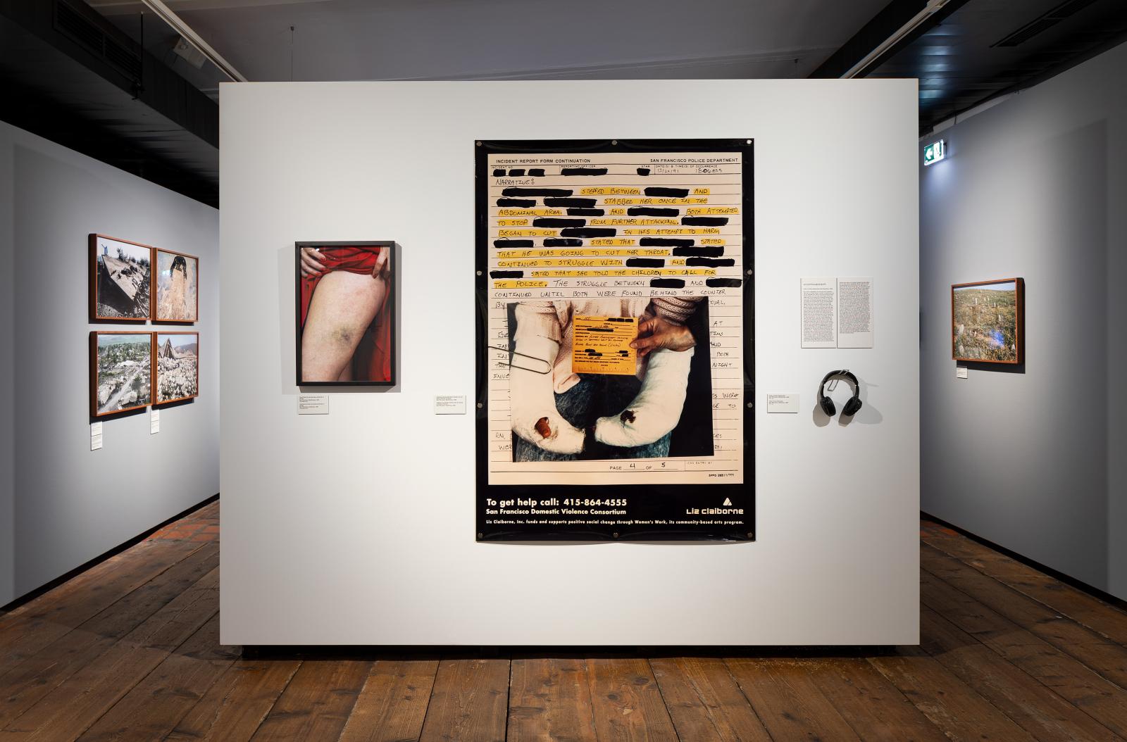 Archives of Abuse Installation - Susan Meiselas