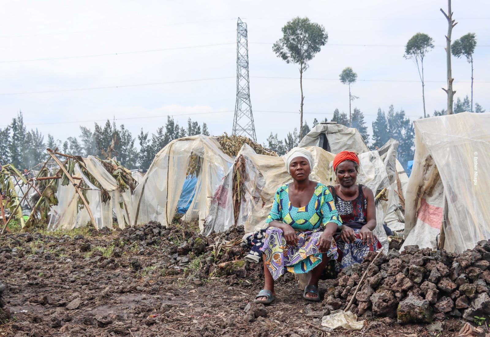 It is not easy to bring a smile to the faces of these war-displaced ...