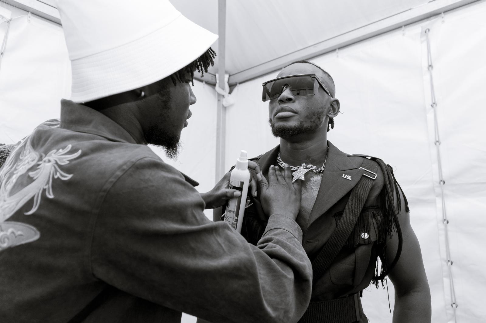 Backstage & Behind the Scenes: Arrow Bwoy Album Launch by Kesh Nthamba
