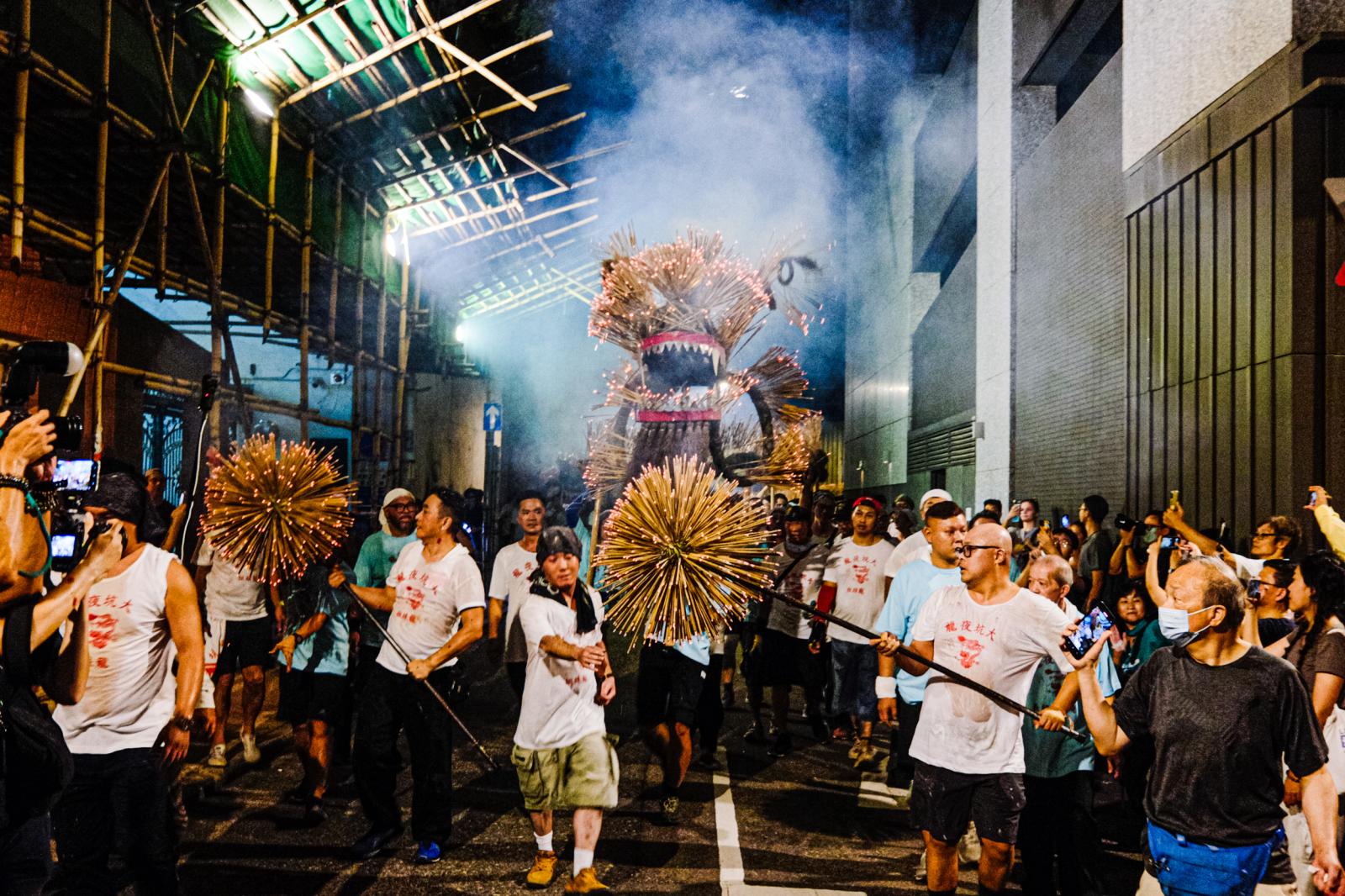 Fire Dragon Parade by Keith Tsuji