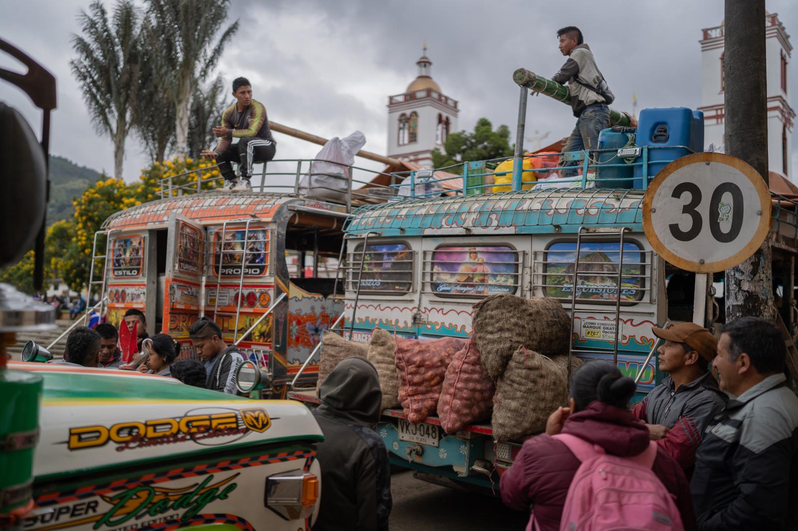 Bloomberg: Inflation - Slivia, Cauca, Colombia by David Lombeida