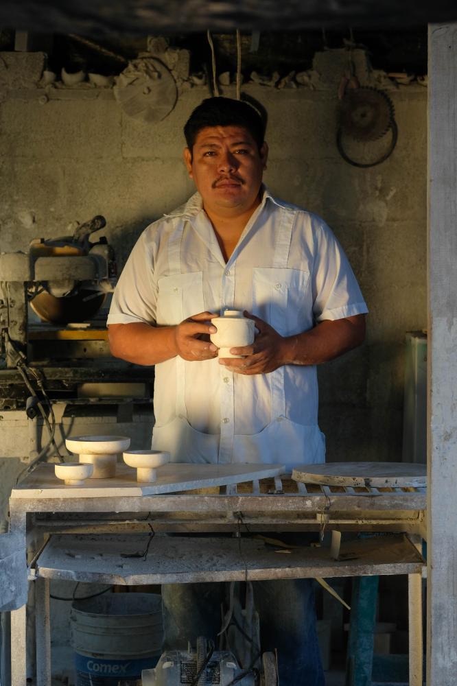 Erik Stone Master Craftsman by Maria Estandia