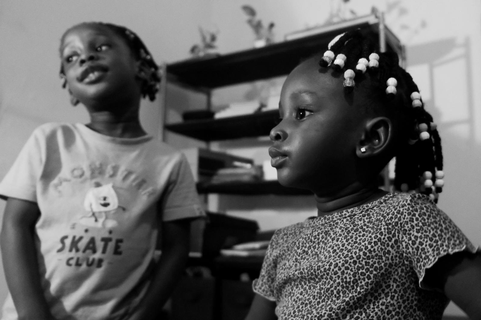 My Two Little Nieces by George Koranteng Danso