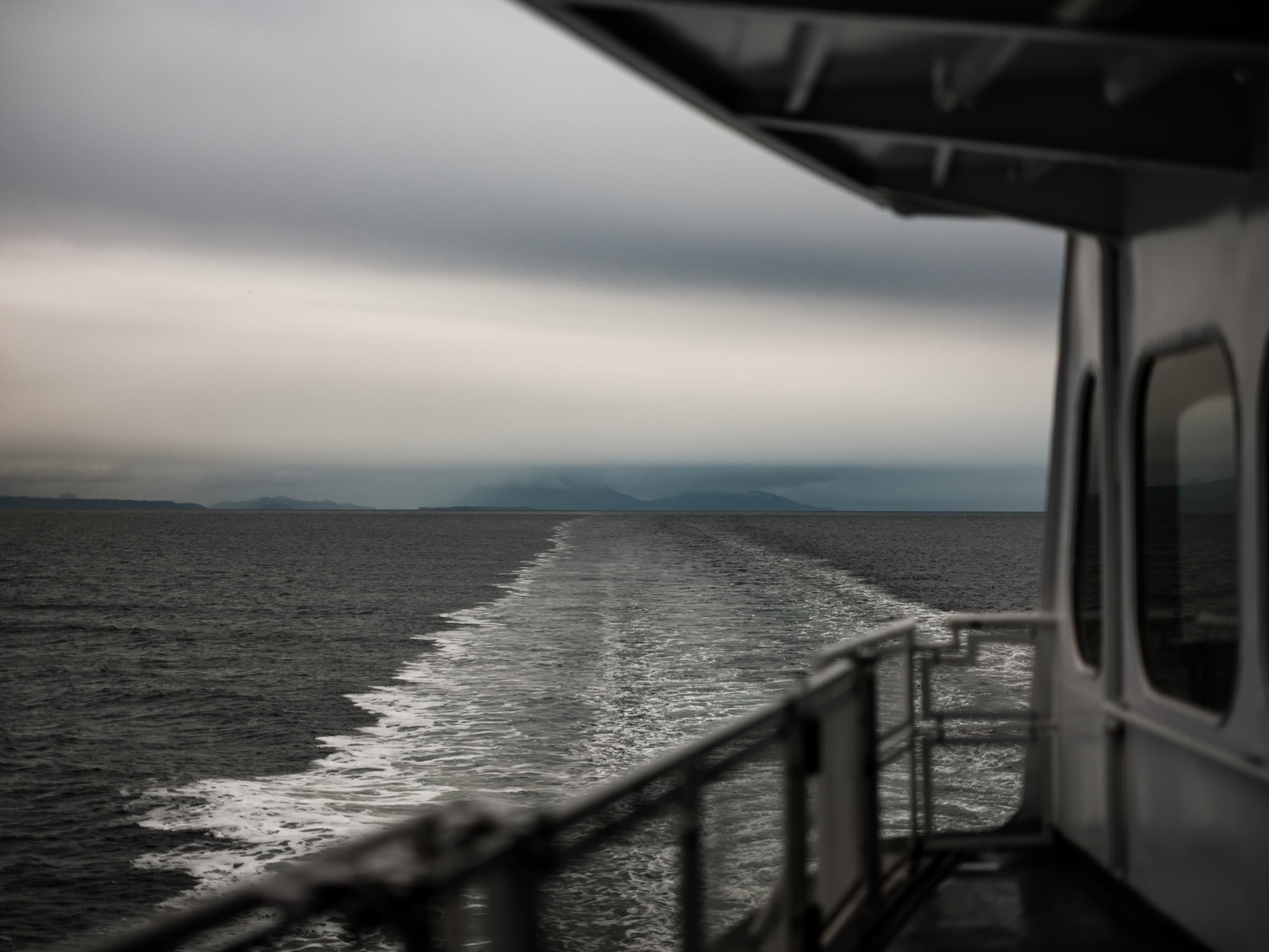 BC Ferries voyage by Mark Spowart