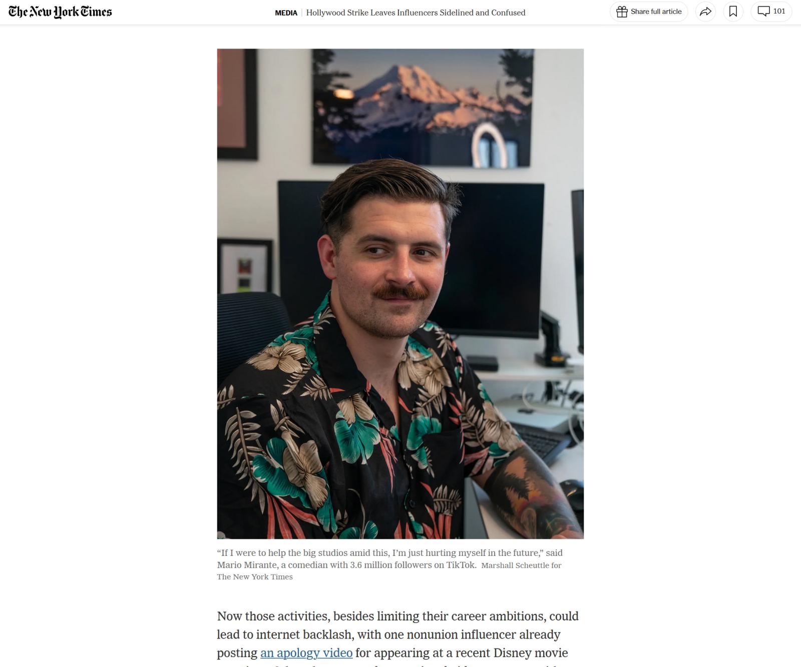 TearSheets - Marshall Scheuttle