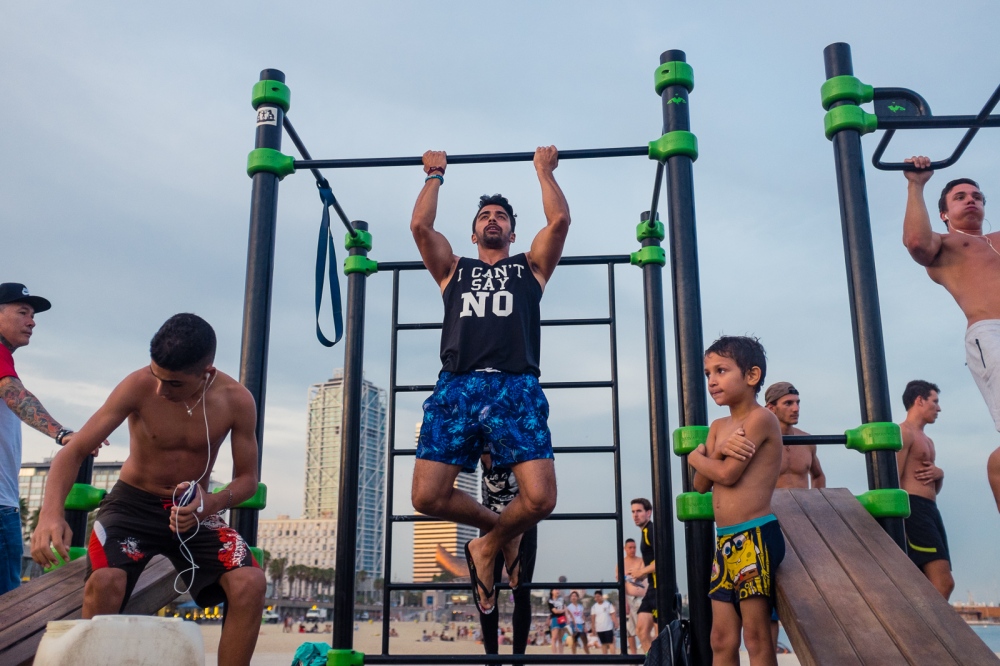 Street Workout Barcelona - NADJA WOHLLEBEN | Photojournalist ...