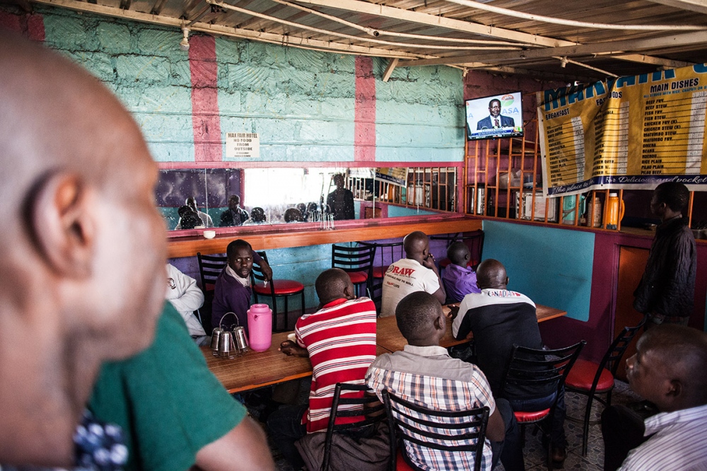 Baba Odinga. Kenya presidential elections. - CESAR DEZFULI