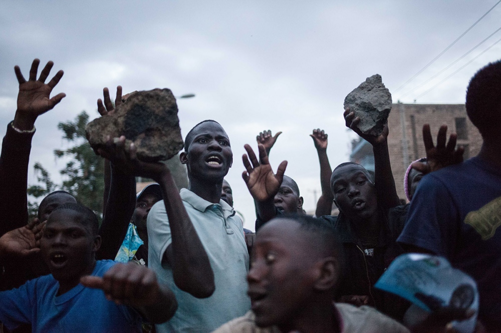 Baba Odinga. Kenya presidential elections. - CESAR DEZFULI