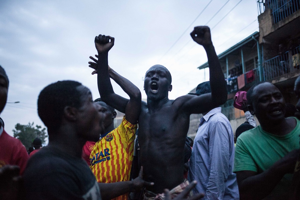Baba Odinga. Kenya presidential elections. - CESAR DEZFULI