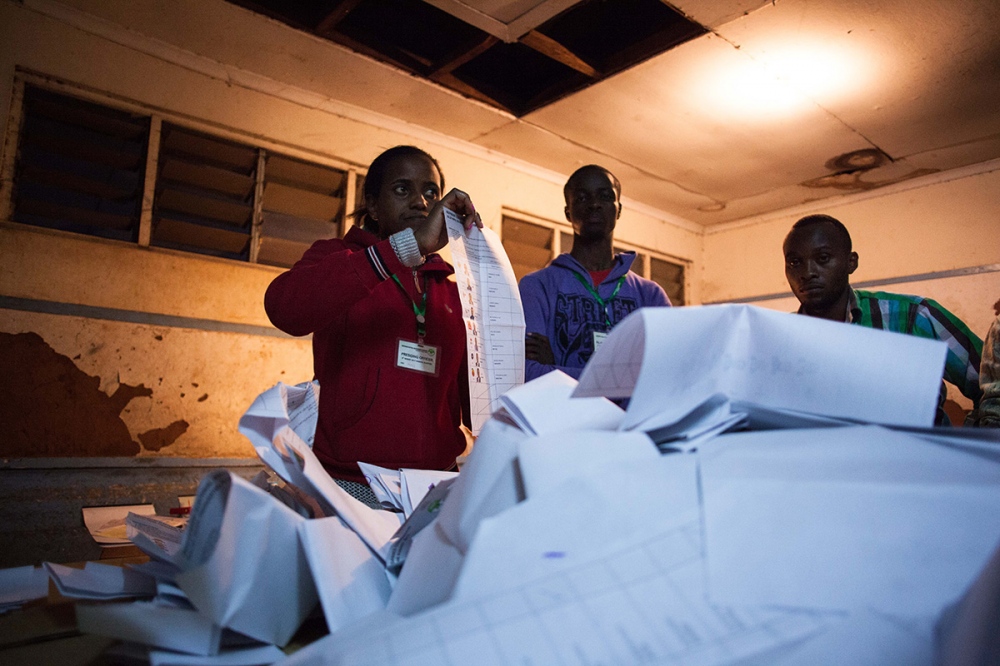 Baba Odinga. Kenya presidential elections. - CESAR DEZFULI