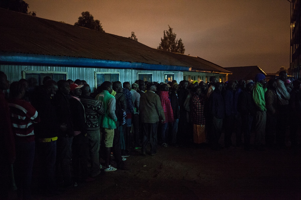 Baba Odinga. Kenya presidential elections. - CESAR DEZFULI