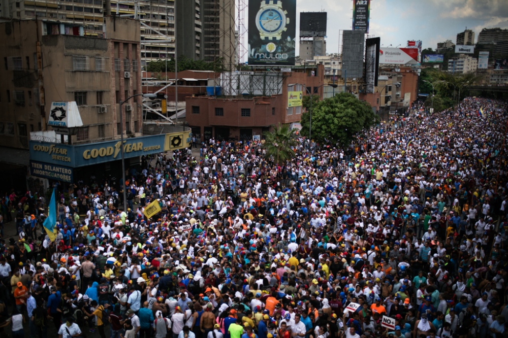 Protest in Venezuela - Wil Riera