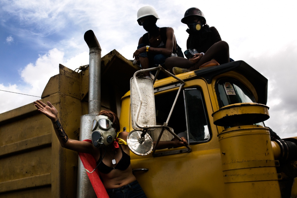 Protest in Venezuela - Wil Riera