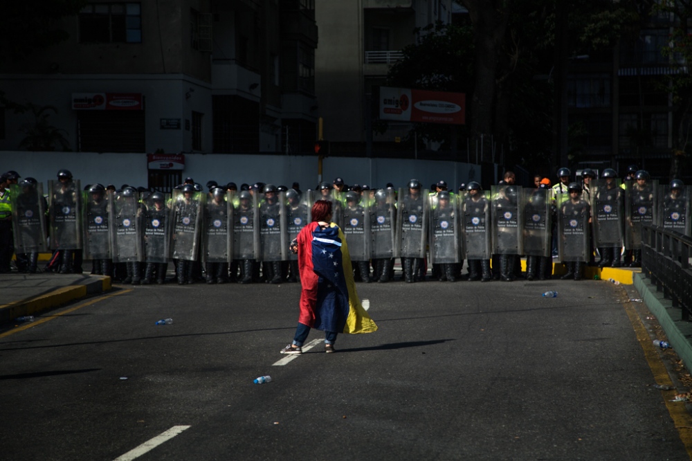 Protest in Venezuela - Wil Riera
