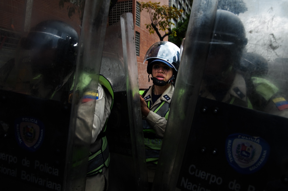 Protest in Venezuela - Wil Riera