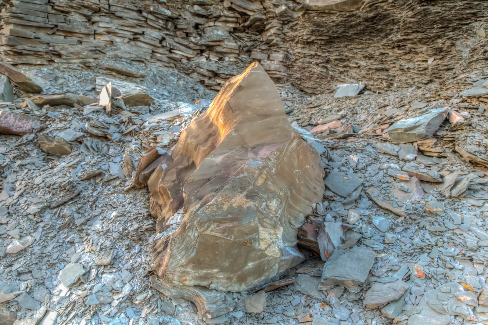 Vermont Slate Quarry by Barrack Evans