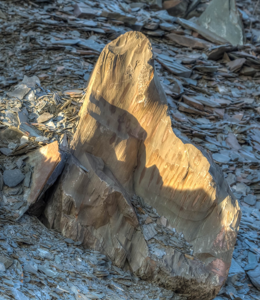 Vermont Slate Quarry by Barrack Evans