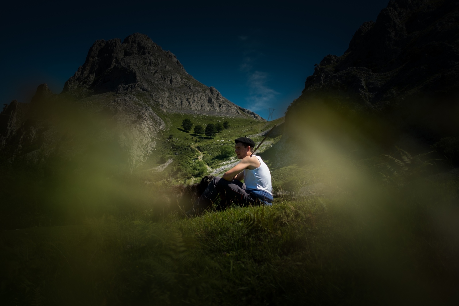 THE YOUNG BASQUE SHEPHERD - Ura Iturralde photographer