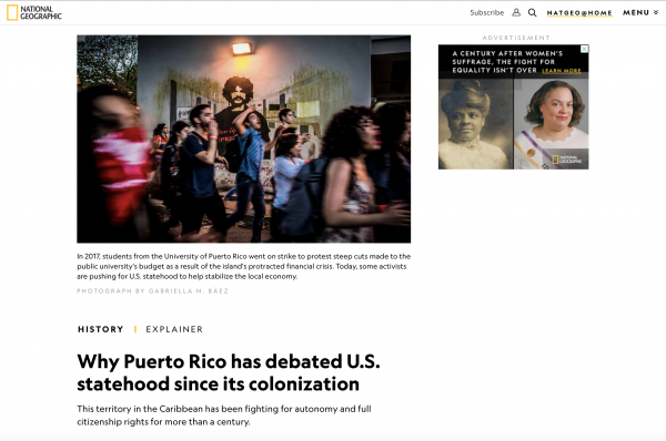 On Nat Geo History: Why Puerto Rico has debated U.S. statehood since ...