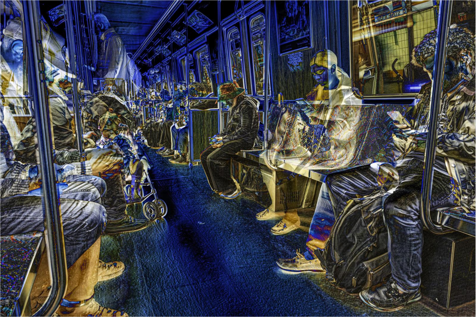 Abstract Photography in Subways Based on Vision at the Level of the ...