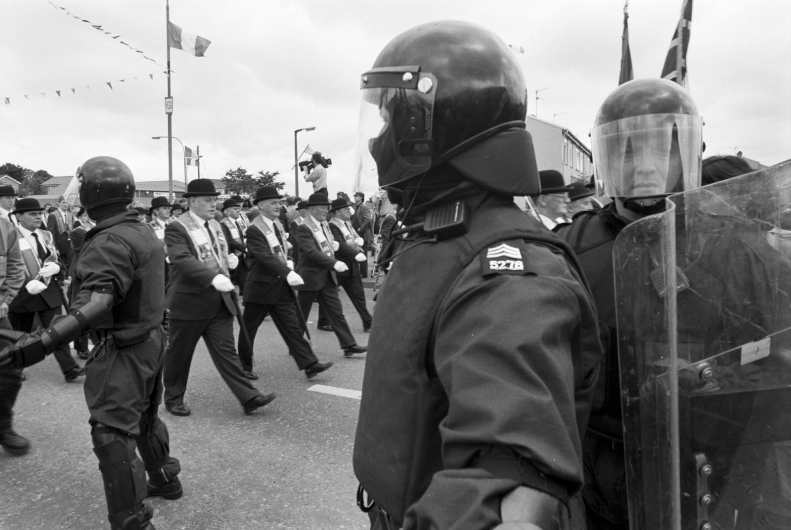 Marching towards conflict by Remon Haazen