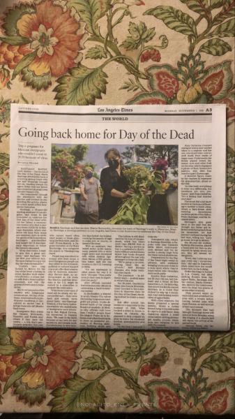 To welcome the dead, they journey home to Mexico for Día de Muertos ...