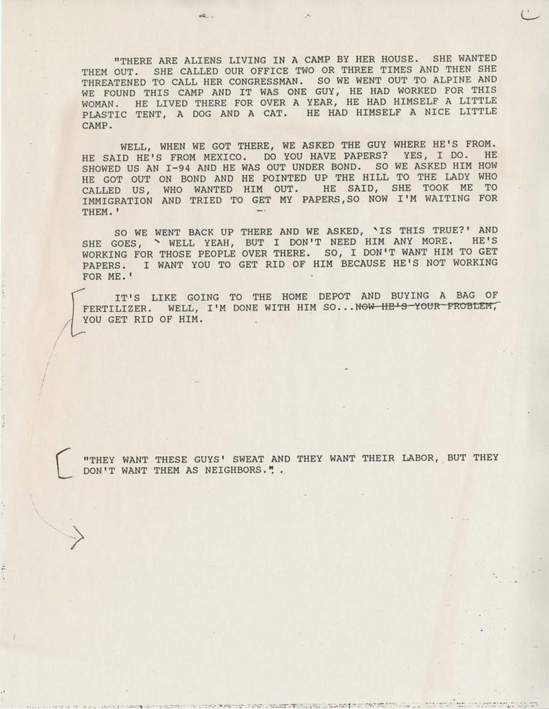 United States/Mexico Border - Susan Meiselas