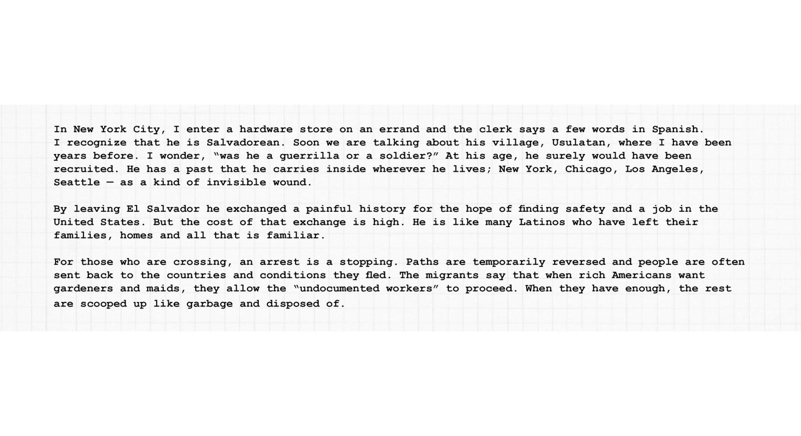 United States/Mexico Border - Susan Meiselas