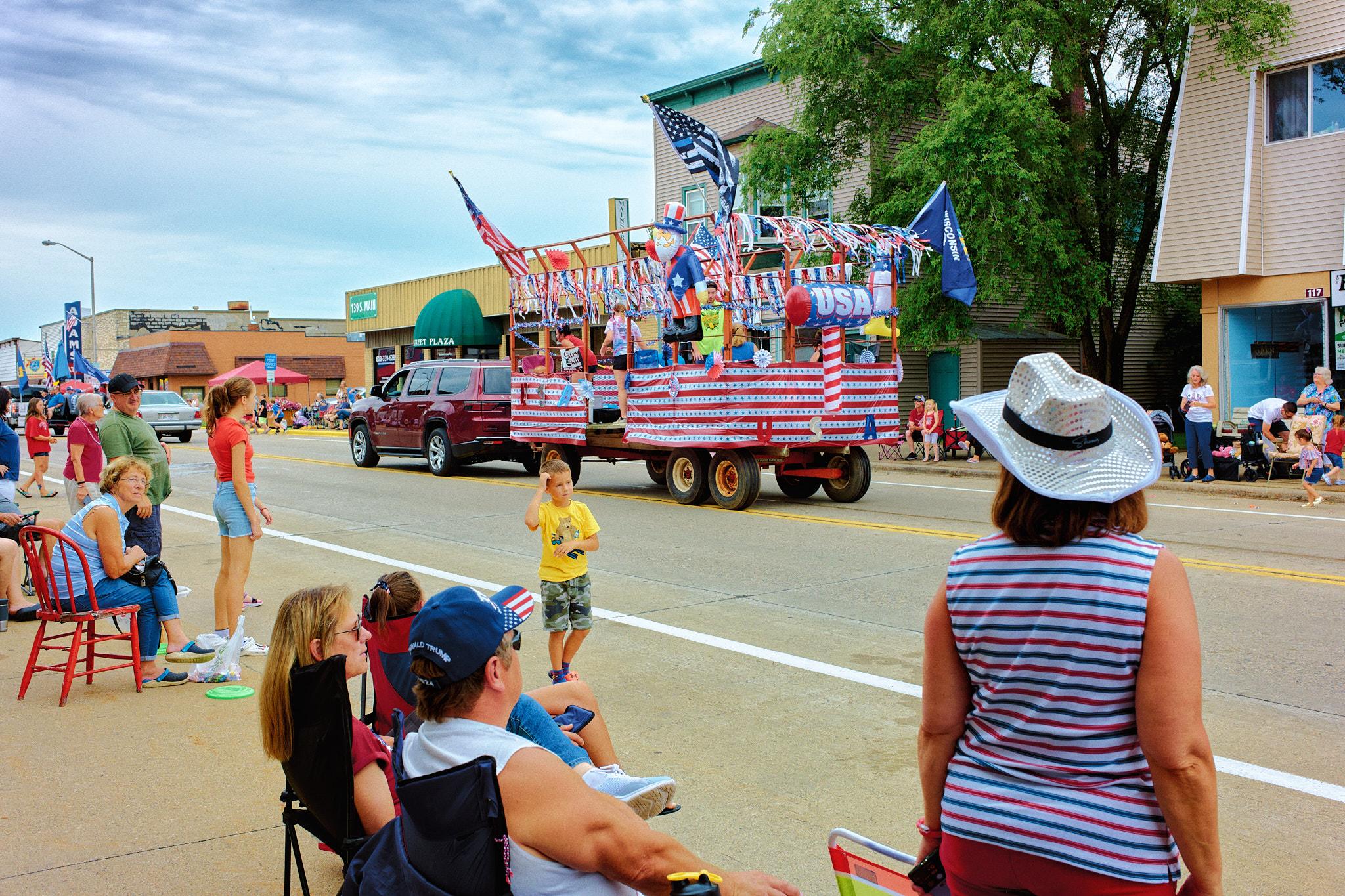 Going to a Fourth of July Parade - new normal photography