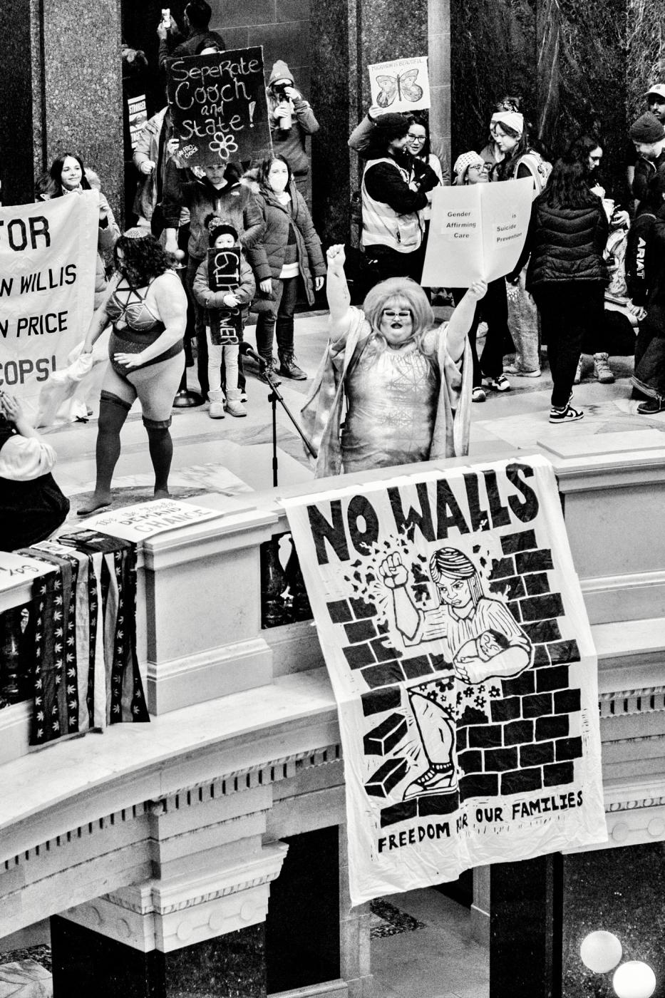 2025 - People's March - Madison - new normal photography