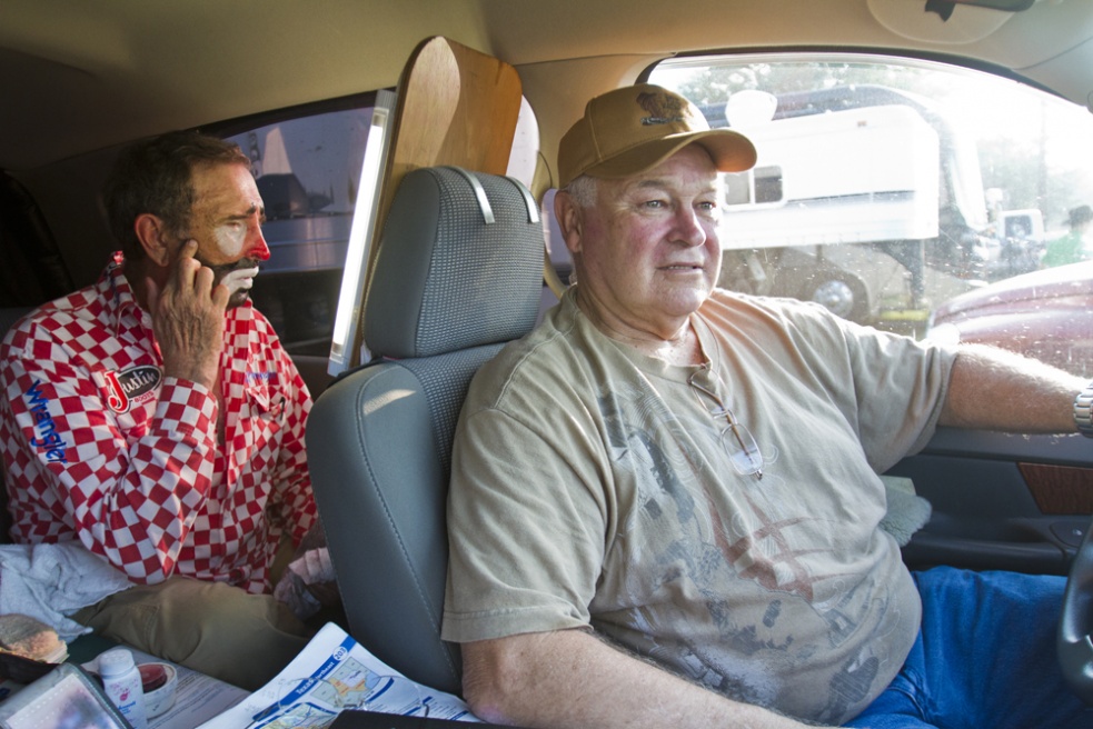 Lecile Harris, Rodeo Clown by Jaime R. Carrero