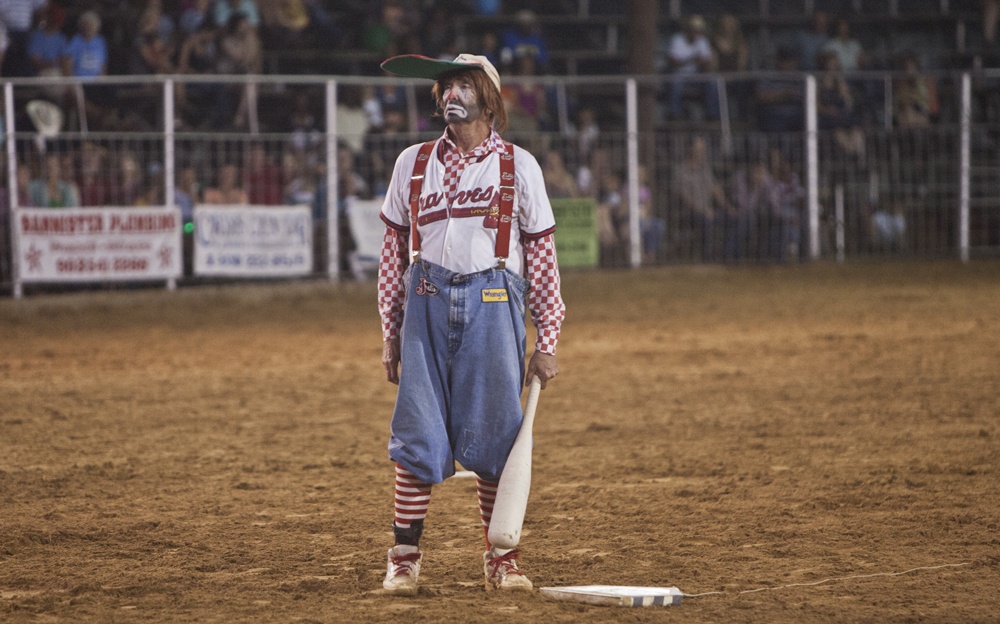 Lecile Harris, Rodeo Clown by Jaime R. Carrero