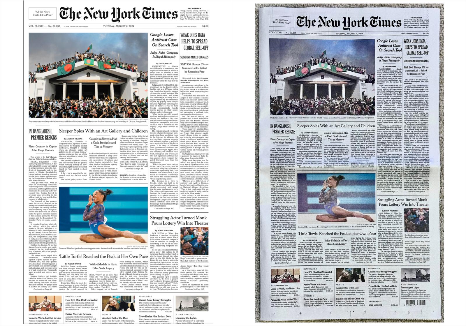 The New York Times by K M Asad