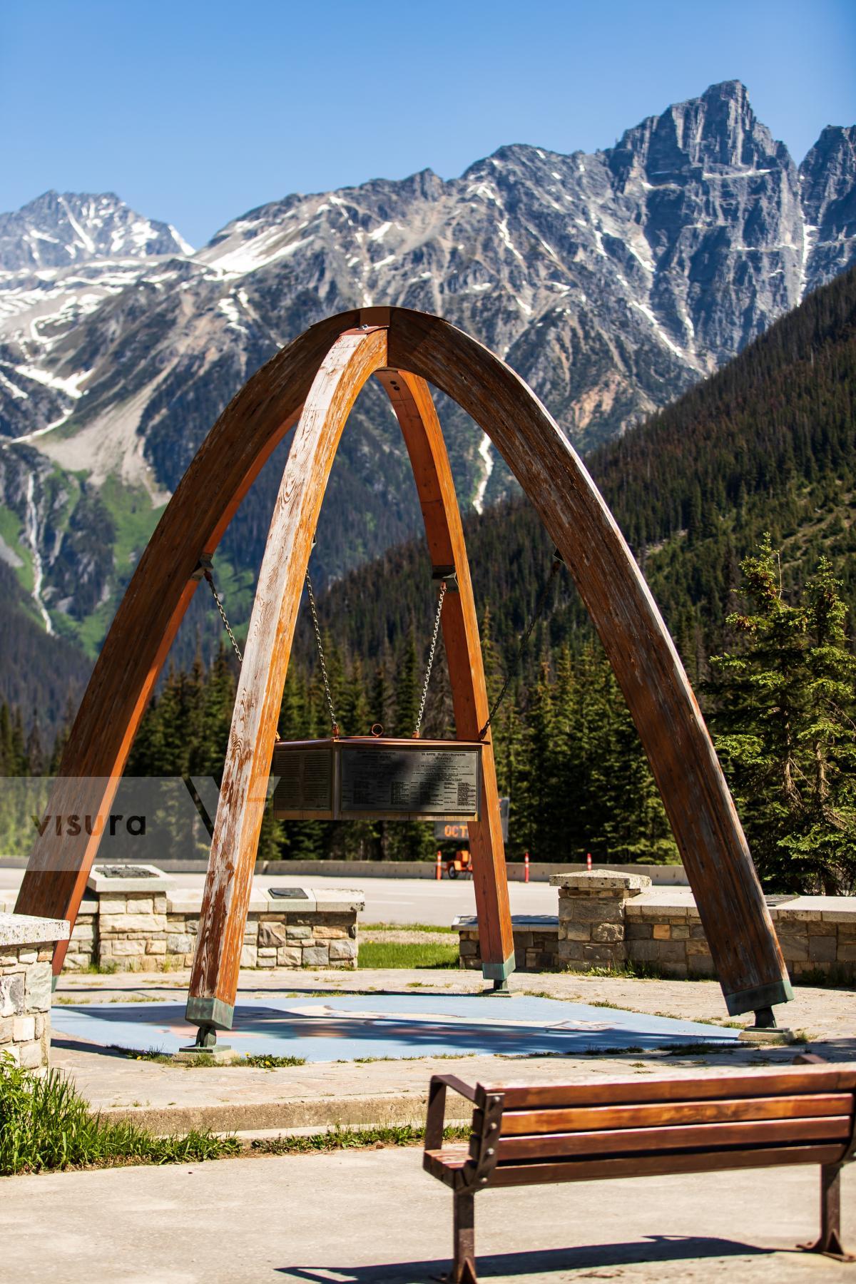 Purchase Trans Canada Highway Monument - Vertical by Mark Spowart